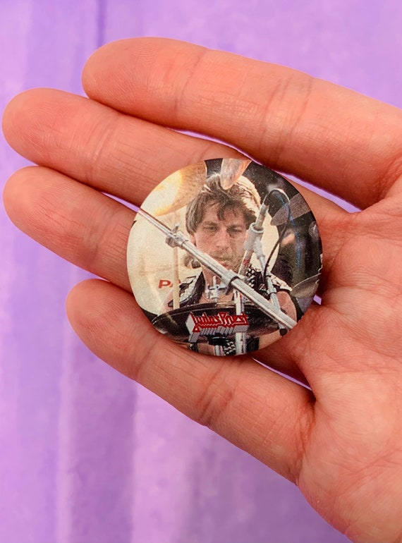 Vintage Judas Priest Buttons - Gem