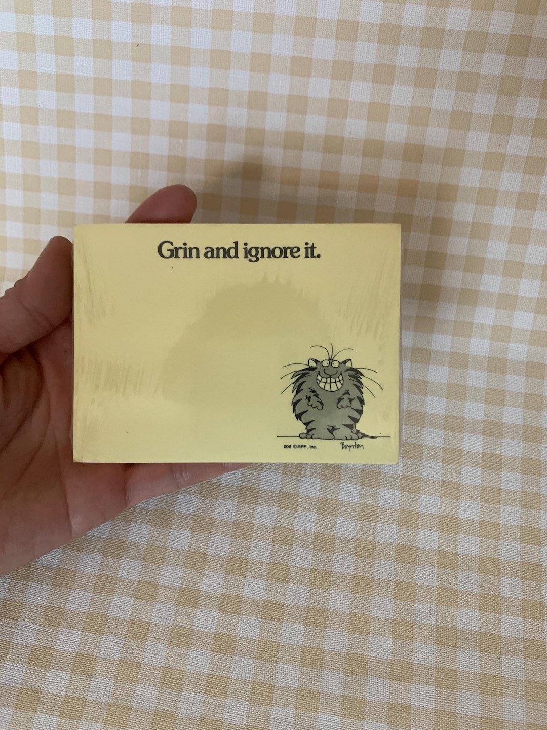 Vintage Pack of Sandra Boynton Cat Illustration / Comic Post Its ...