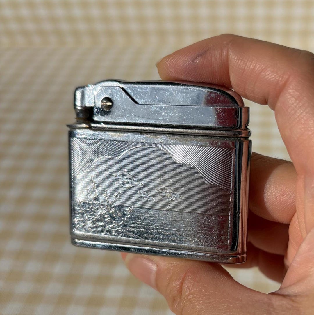 Working Vintage Lighter / Read Below/ 1950s 50s Mid Century / Mcm ...