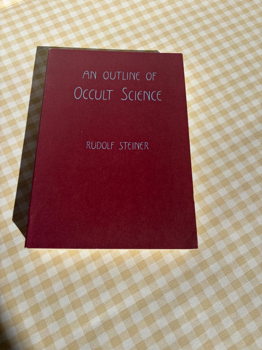Vintage Book / an Outline of Occult Science - Rudolf Steiner / 1984 ...