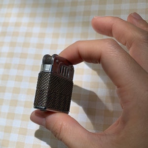 Working Vintage Lighter / Chain / Mesh / 1950s 50s / Japan / Art Deco ...