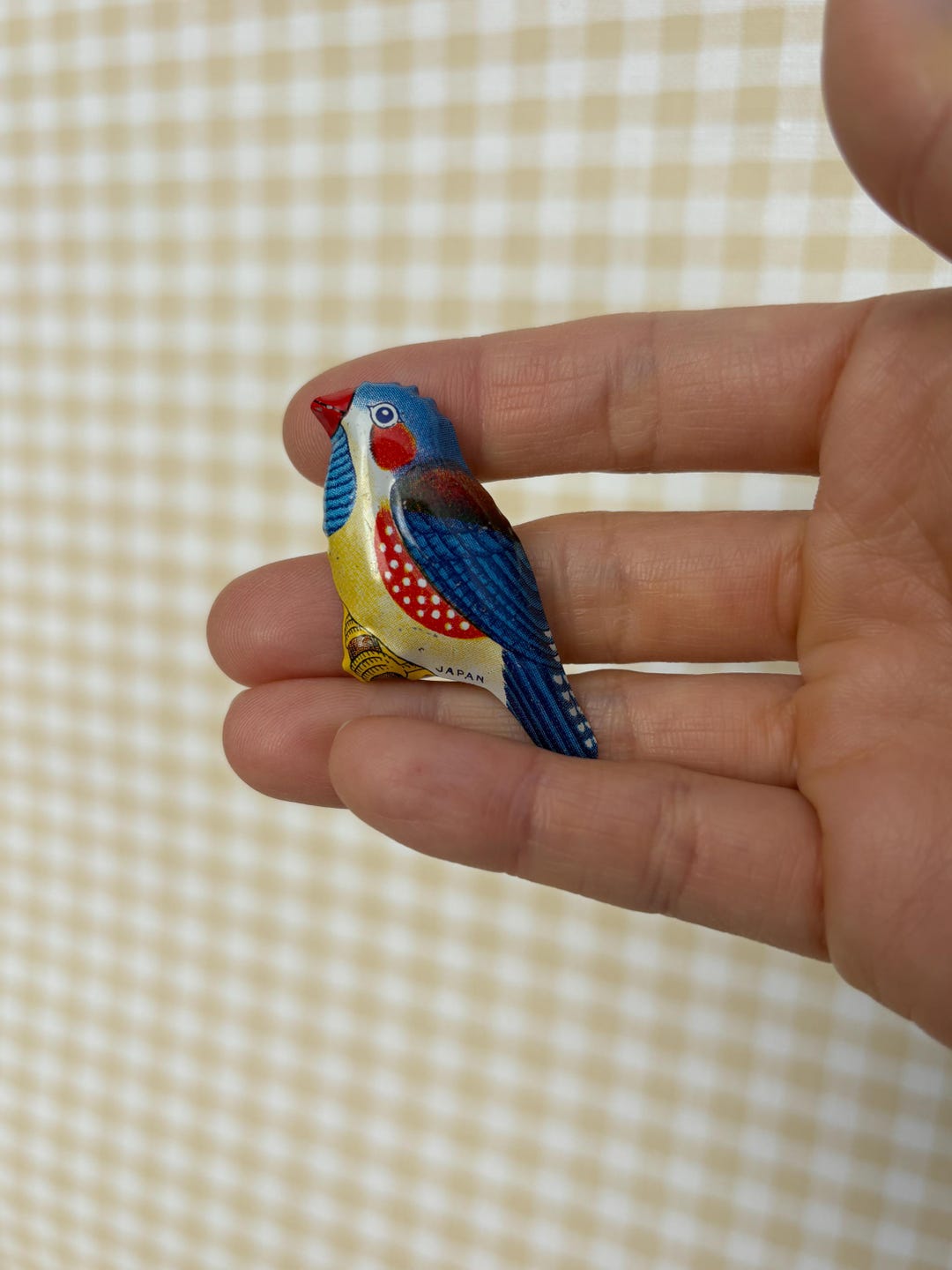 Vintage Bird Brooch / Japan / Tin / 1950s 50s / Mid Century / Mcm ...