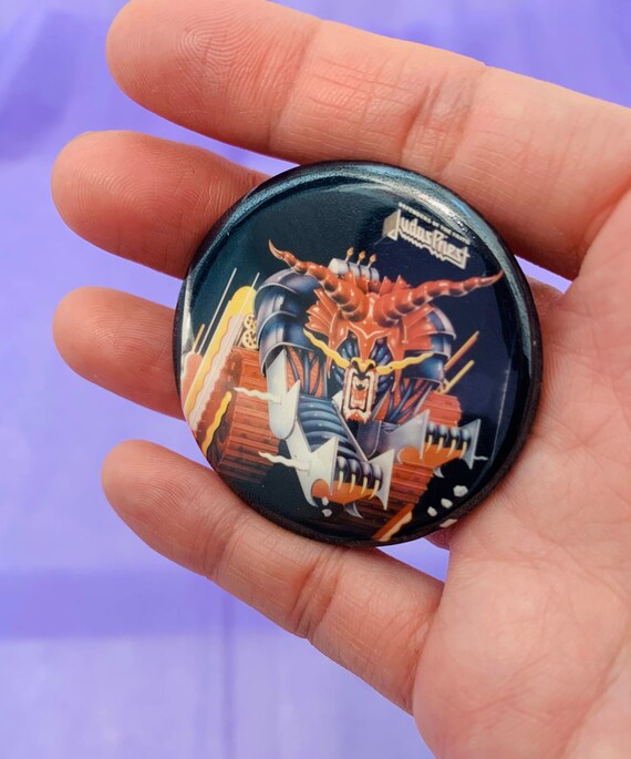 Vintage Judas Priest Buttons - Gem