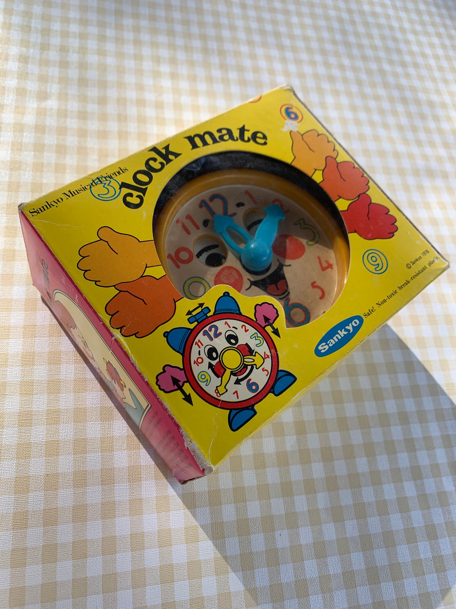 Moving Musical Clock 1976 Sankyo Toy | Etsy