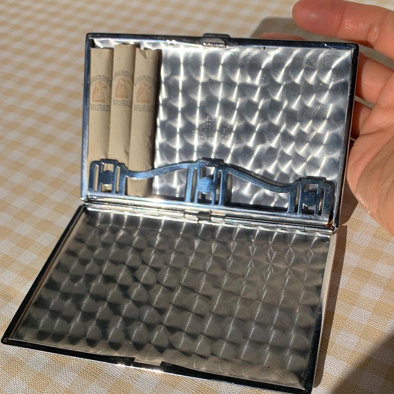Old Cigarette Case - Etsy