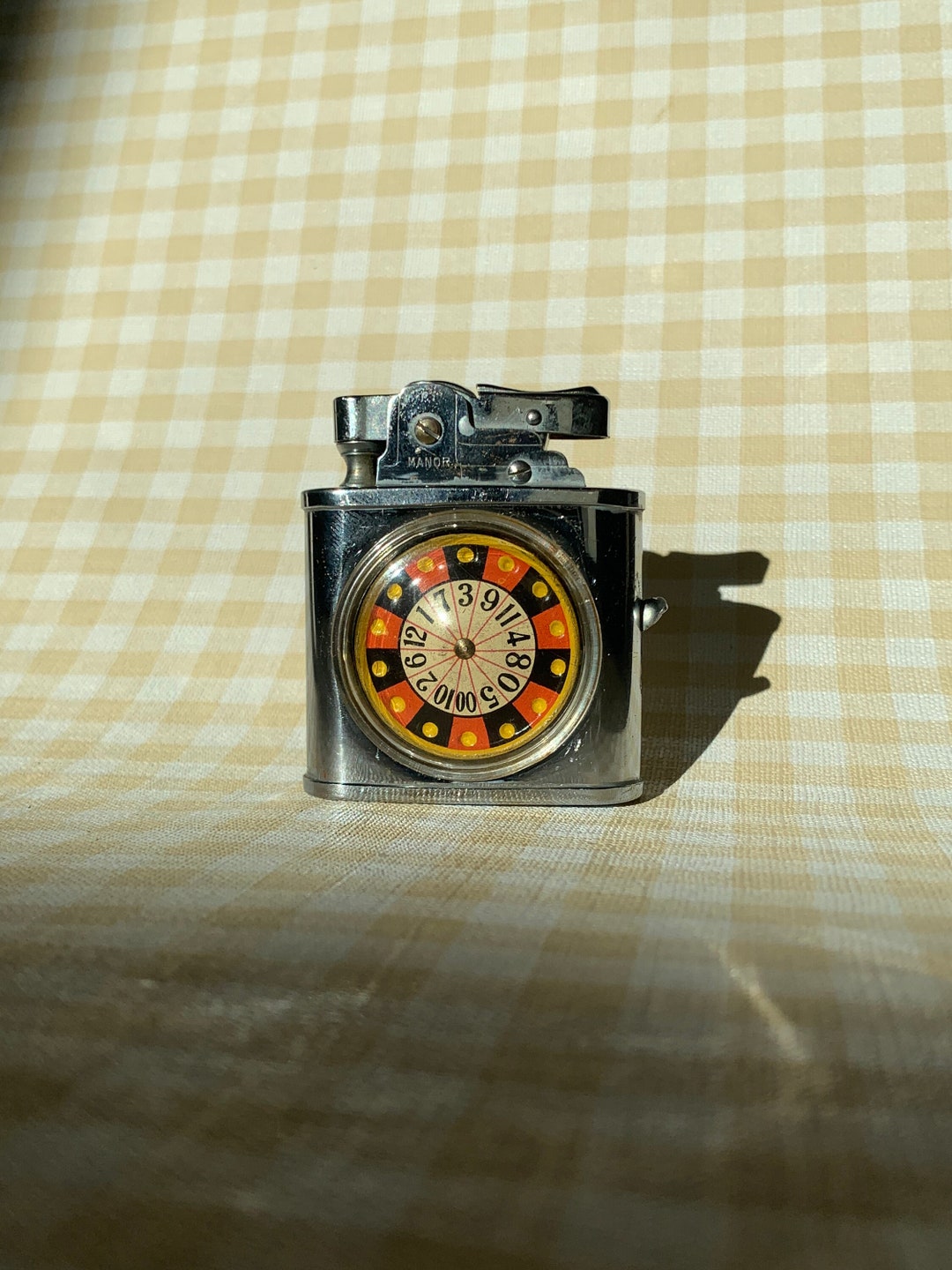 Working Vintage Lighter / Spinning Roulette Wheel / Mcm / - Etsy