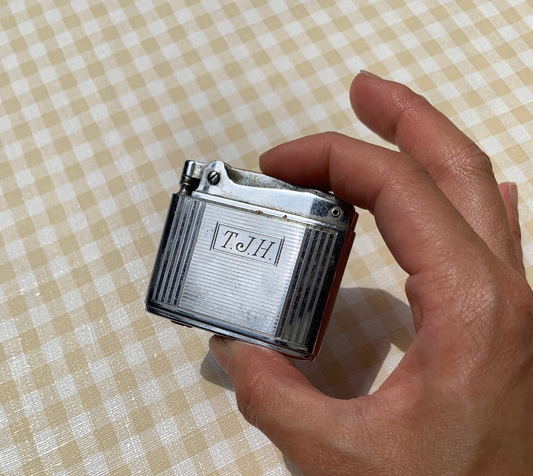 Working Vintage Lighter / Ronson Adonis Initialed T J H / Mid Century ...