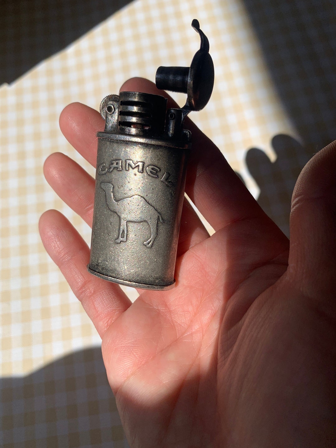 Working Vintage Lighter / Art Deco Trench Style / Camel / 1980s - 90s ...