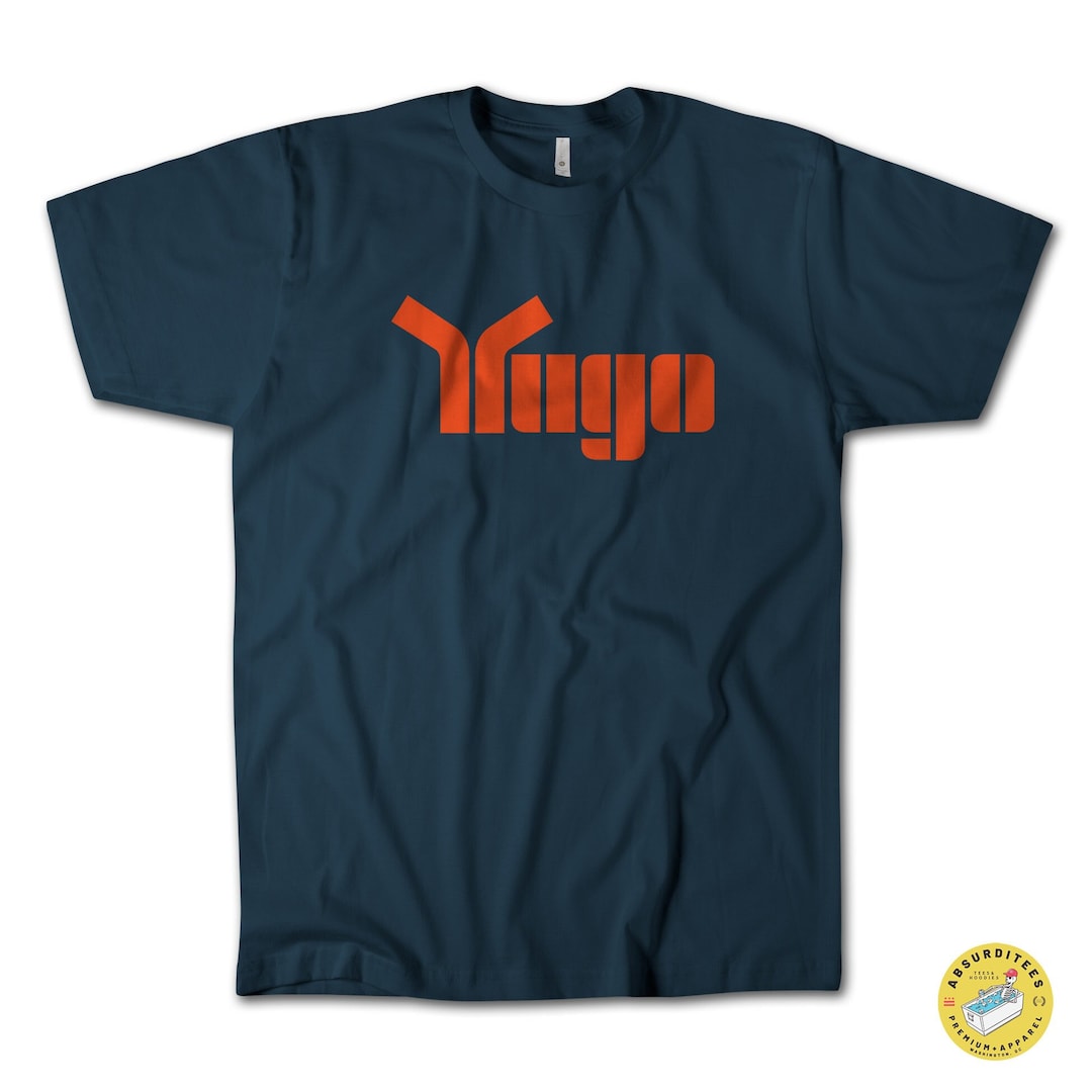 YUGO Auto T-shirt | 80's Iconic Car Logo Tee | Yugoslavian Vintage ...