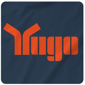YUGO Auto T-shirt | 80's Iconic Car Logo Tee | Yugoslavian Vintage ...