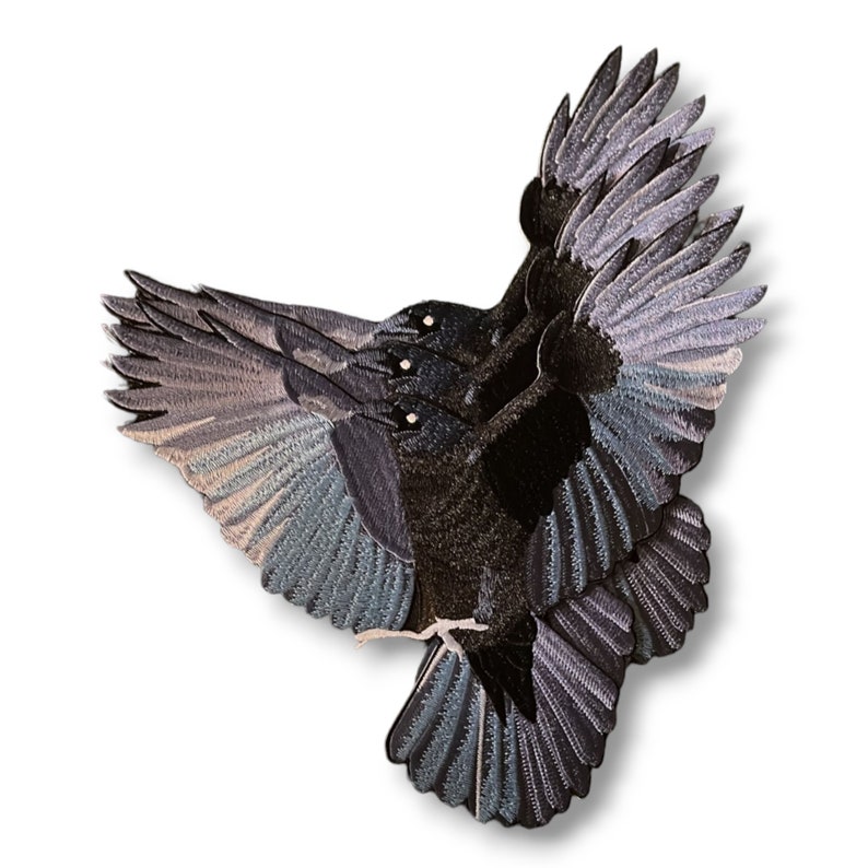 Crow Affect Patch - Etsy