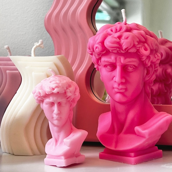 Bust Candle - Etsy
