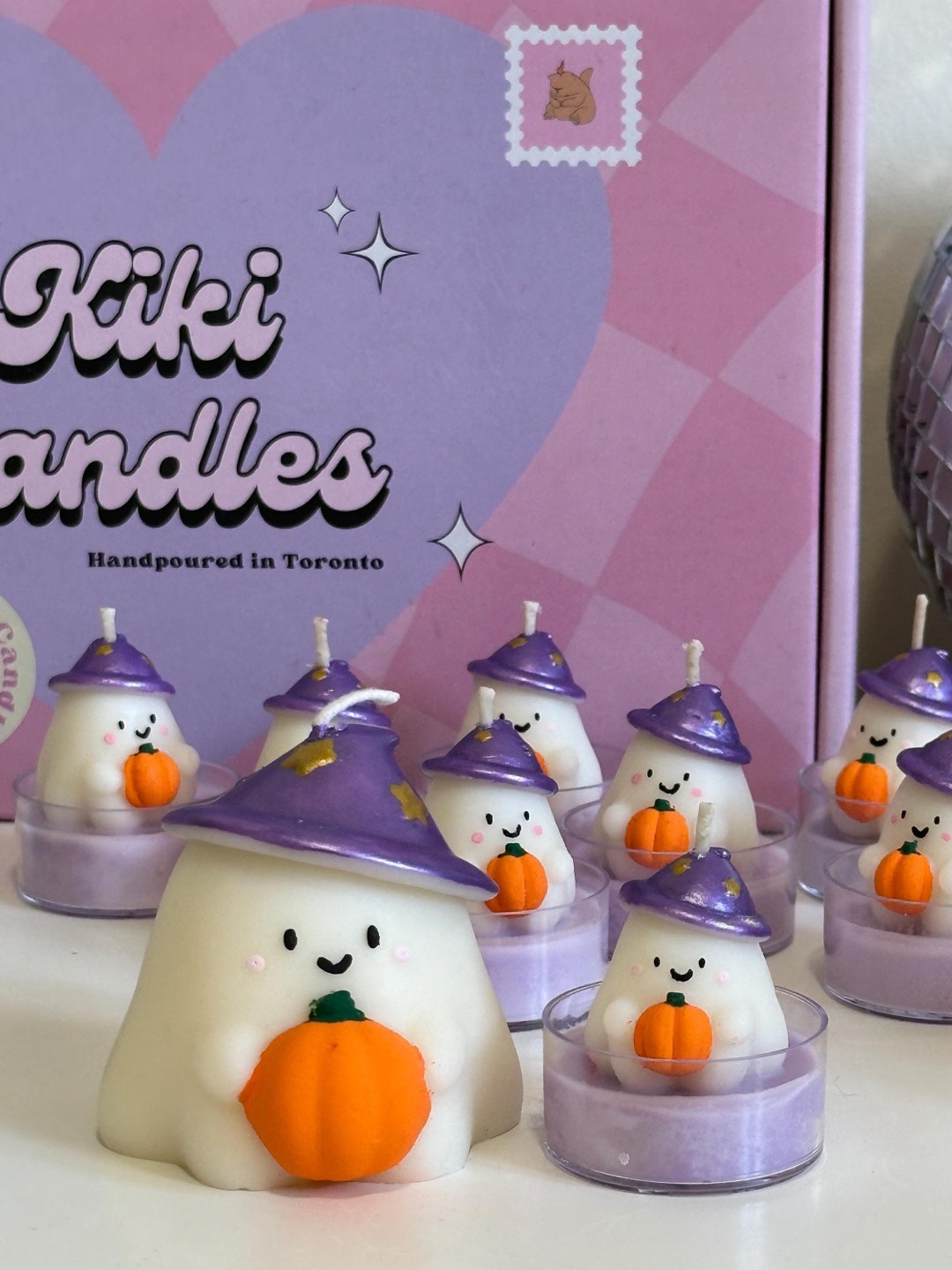 Witch Ghost Candle| Ghost Candle |halloween Candles| Unique Candle ...