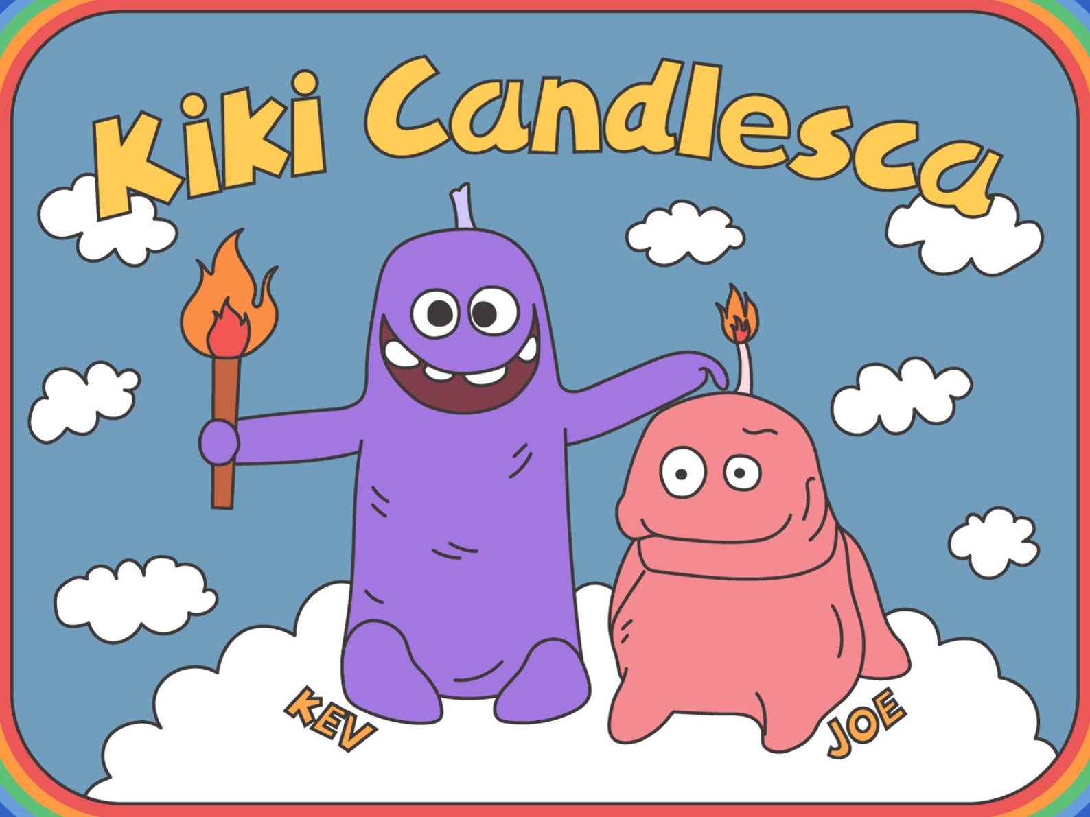 Silly Joe Monster Candle Cute Monster Candle Silly Monster | Etsy