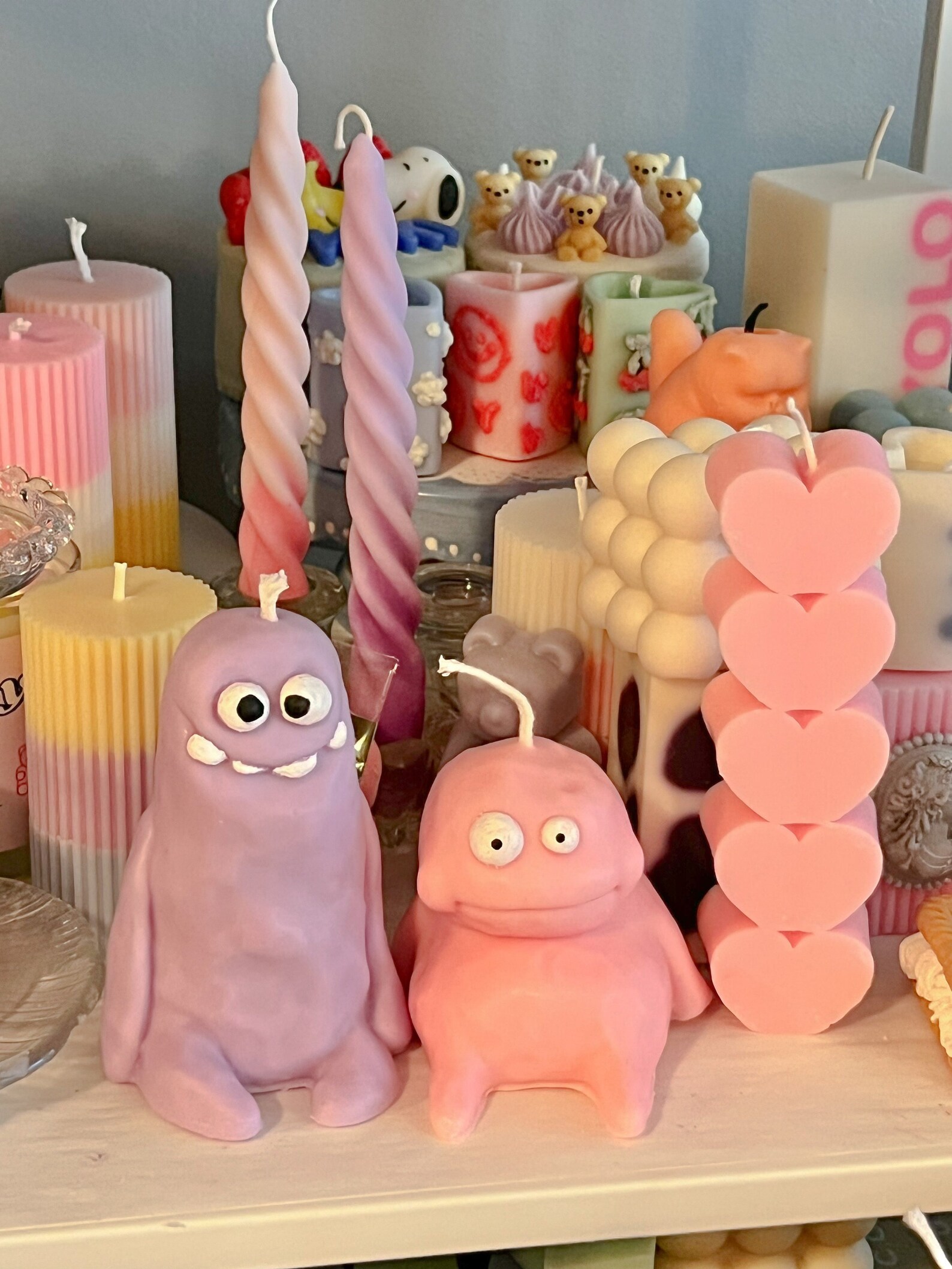 Mischievous Kev Silly Monster Candle Cute Monster Candle - Etsy