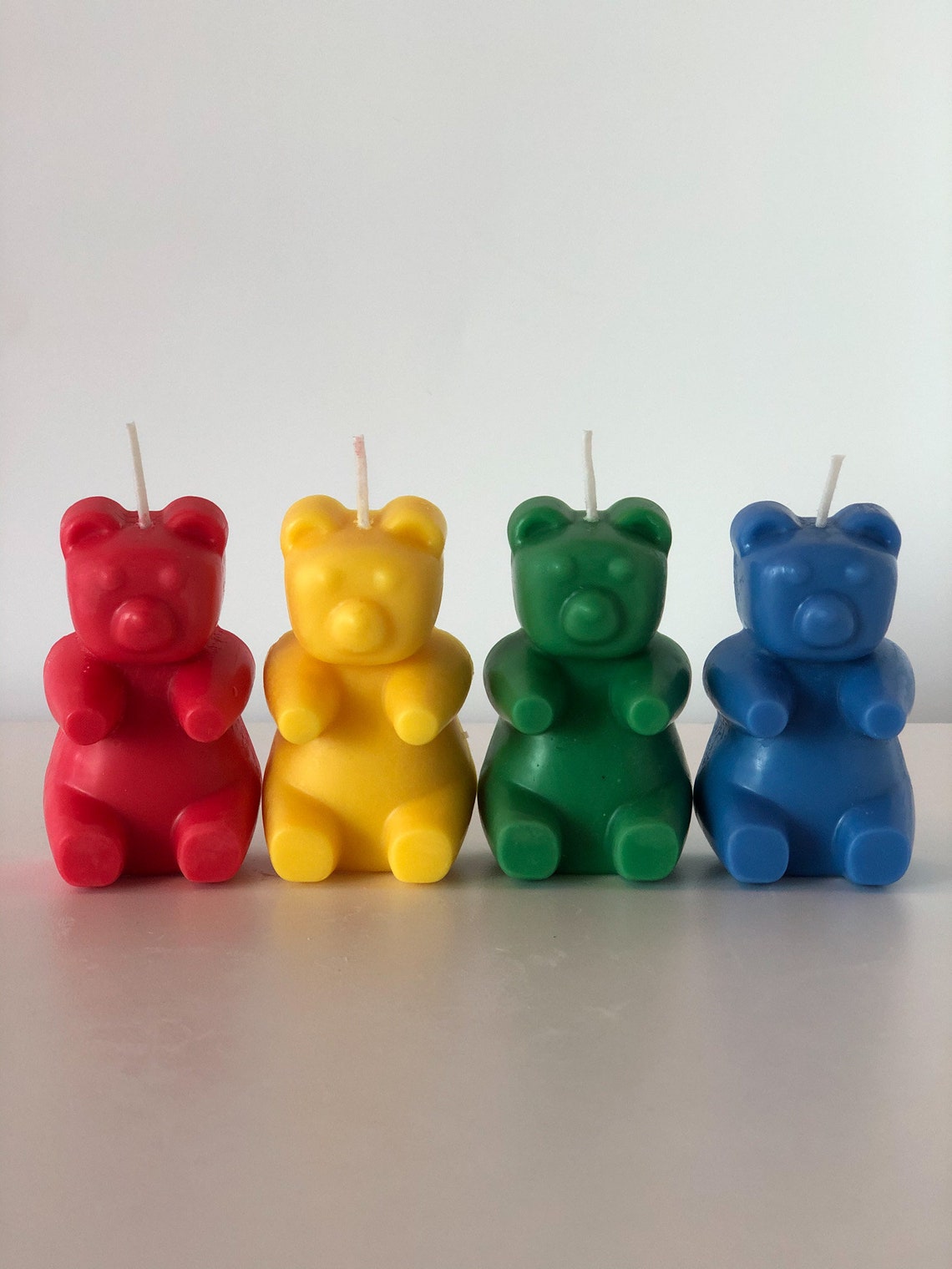 Gummy Bear Gummy Bear Candle Cute Candles Dessert Candles | Etsy