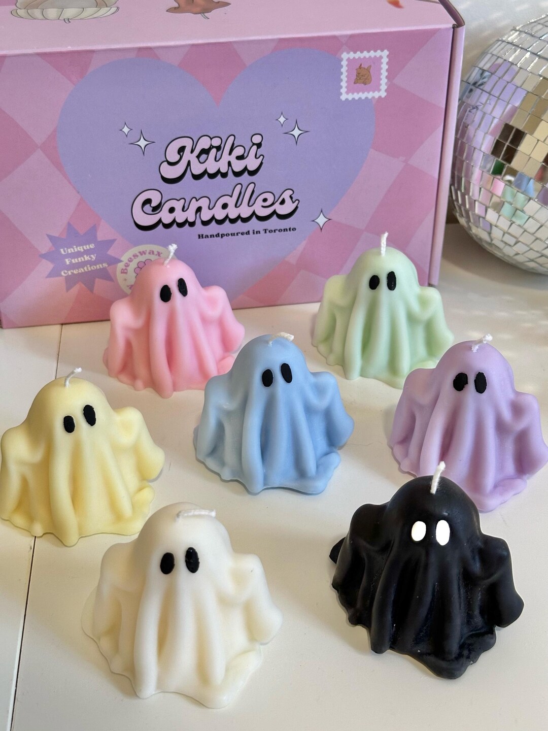 Halloween Ghost Candle| Ghost Candle |halloween Candles| Unique Candle ...