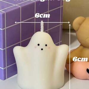 Spooky Ghost Candle| Ghost Candle |halloween Candles| Unique Candle ...