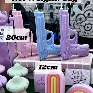 Gun Candle| Pistol Candle| Aesthetic Decor| Y2K Decor| Hot Girl Candles ...