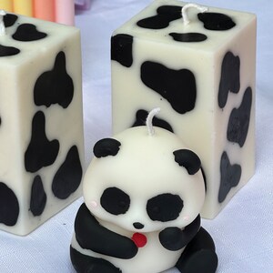 Panda Candle| Cute Panda Candle| Animal Candles | Unique Candle| Cute ...