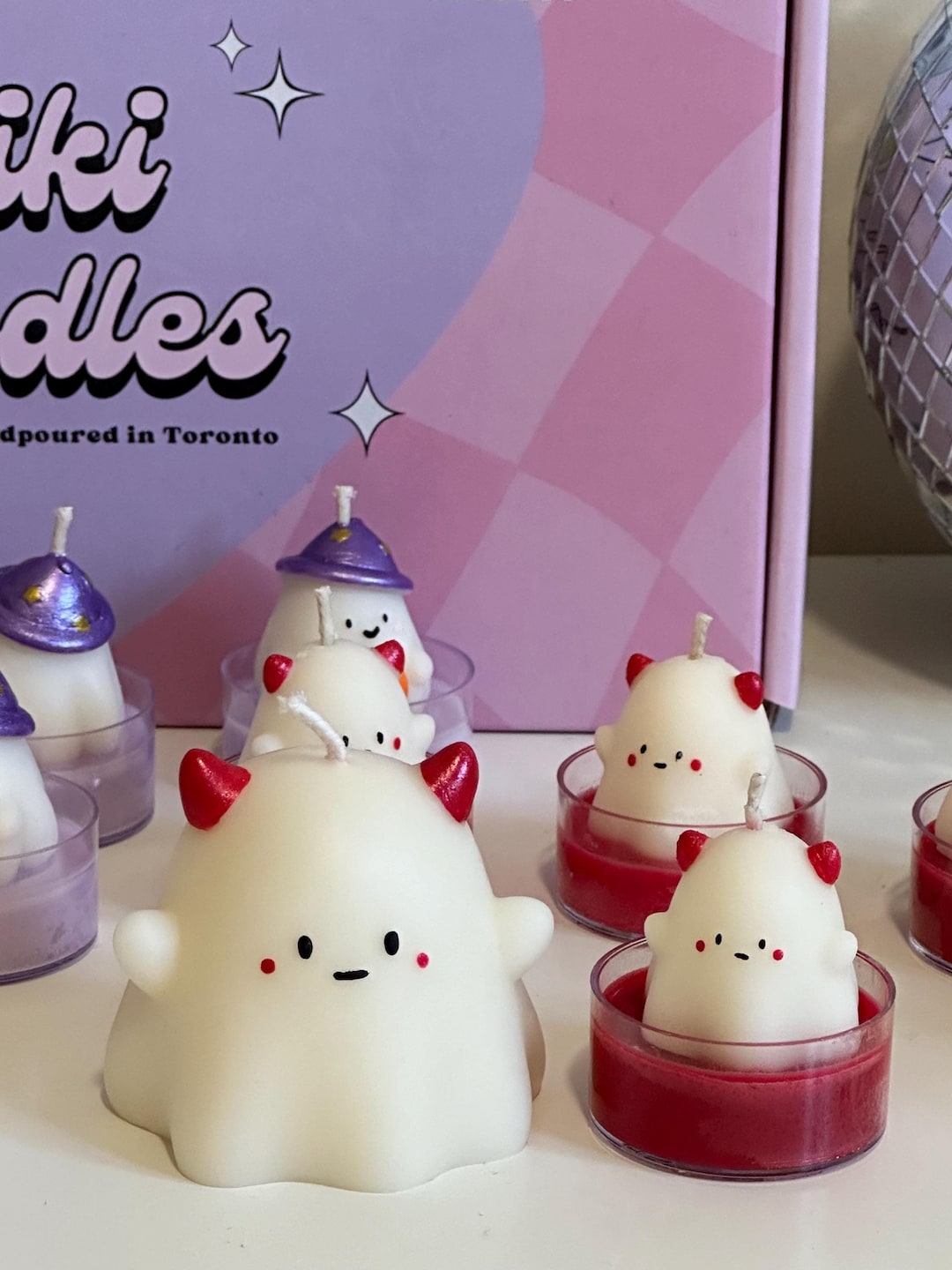 Devil Ghost Candle| Ghost Candle |halloween Candles| Unique Candle ...