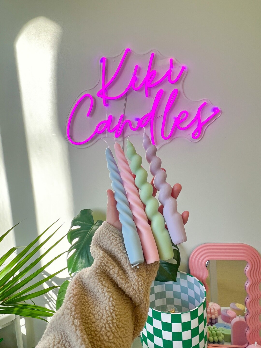 Twisted Taper Candles| Twisted Pillar Candles| Twisted Candle |handmade ...