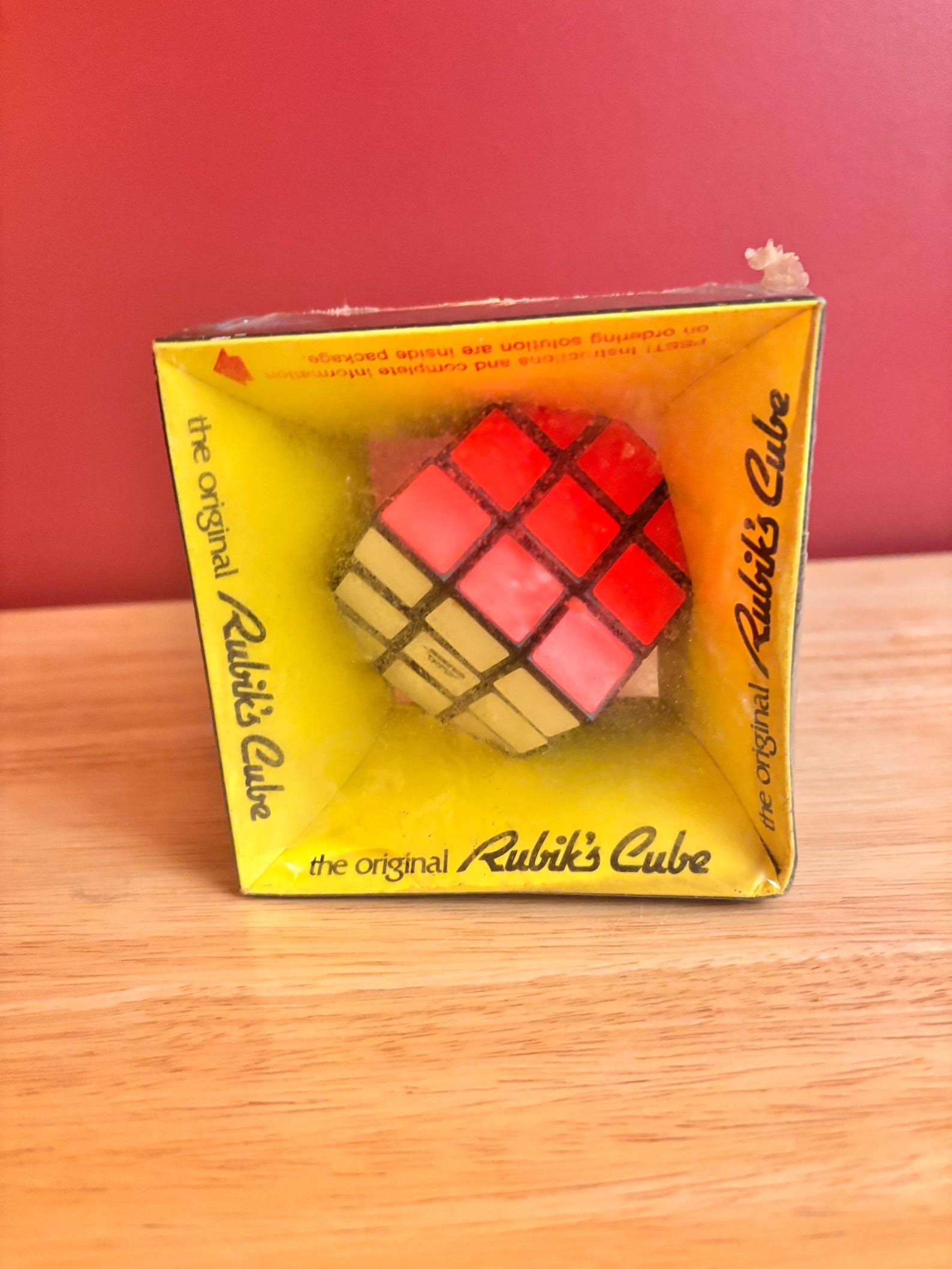 Vintage the Original Rubik's Cube *NOS* - Etsy