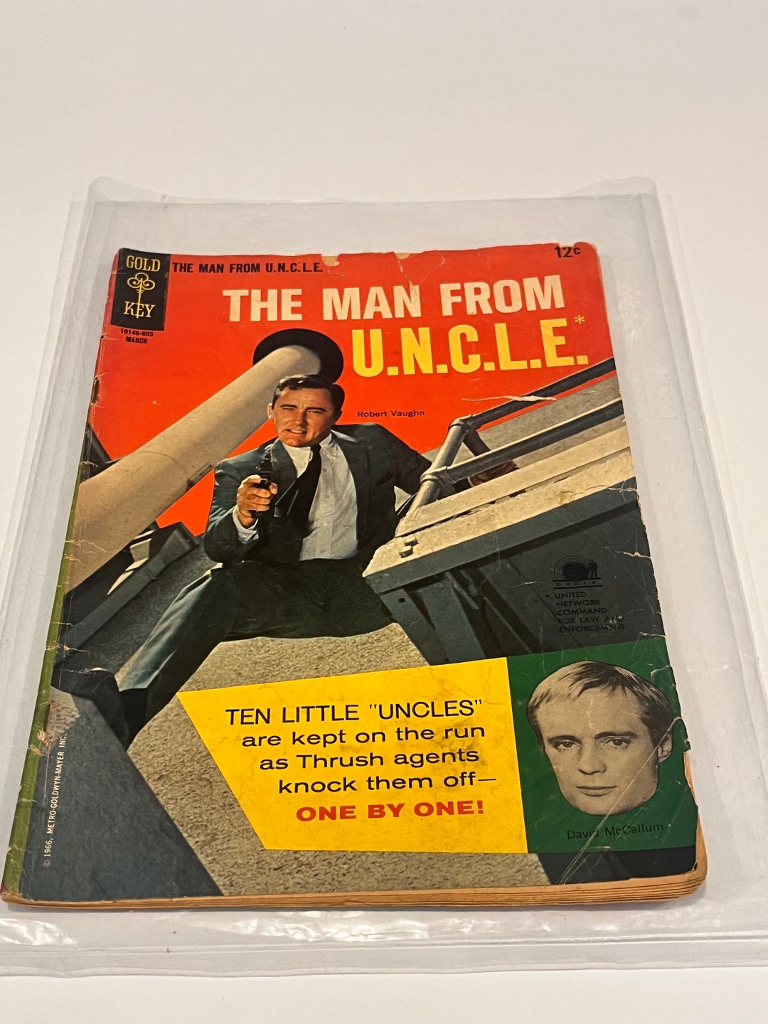 Man From Uncle Comic Book March 1966 (ten Little Uncles Affair) - Etsy