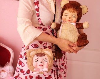 Rushton Crying Bear | Etsy