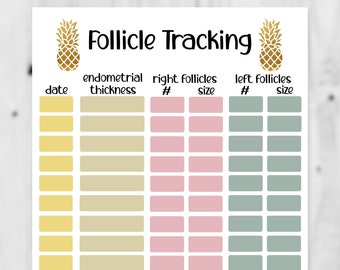 Follicle Tracking - Etsy