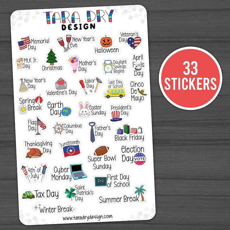 Waterproof Calendars - Etsy