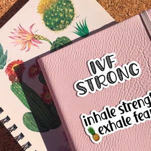 IVF Sticker 20 Pack | Infertility Planner | Fertility Journal | Gifts ...