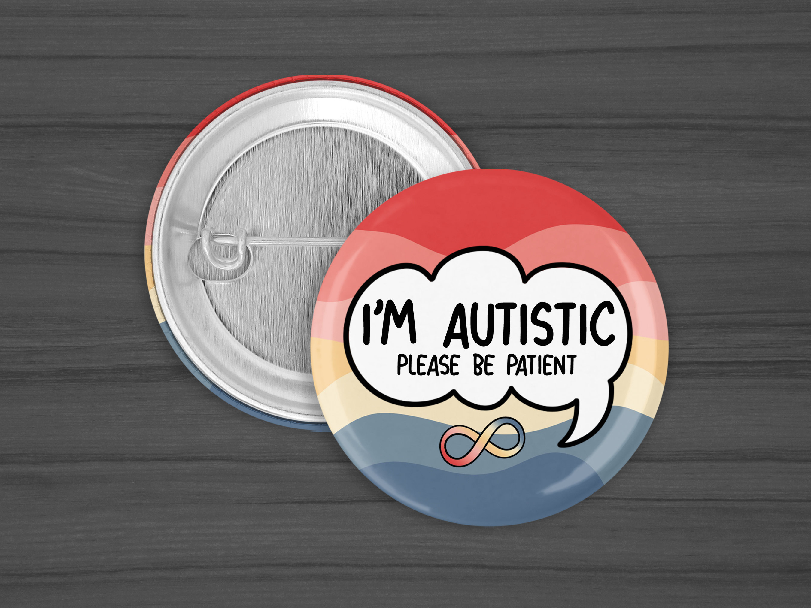Autism Awareness Pins, Neurodiversity Acceptance, Mental Health Pins, I ...