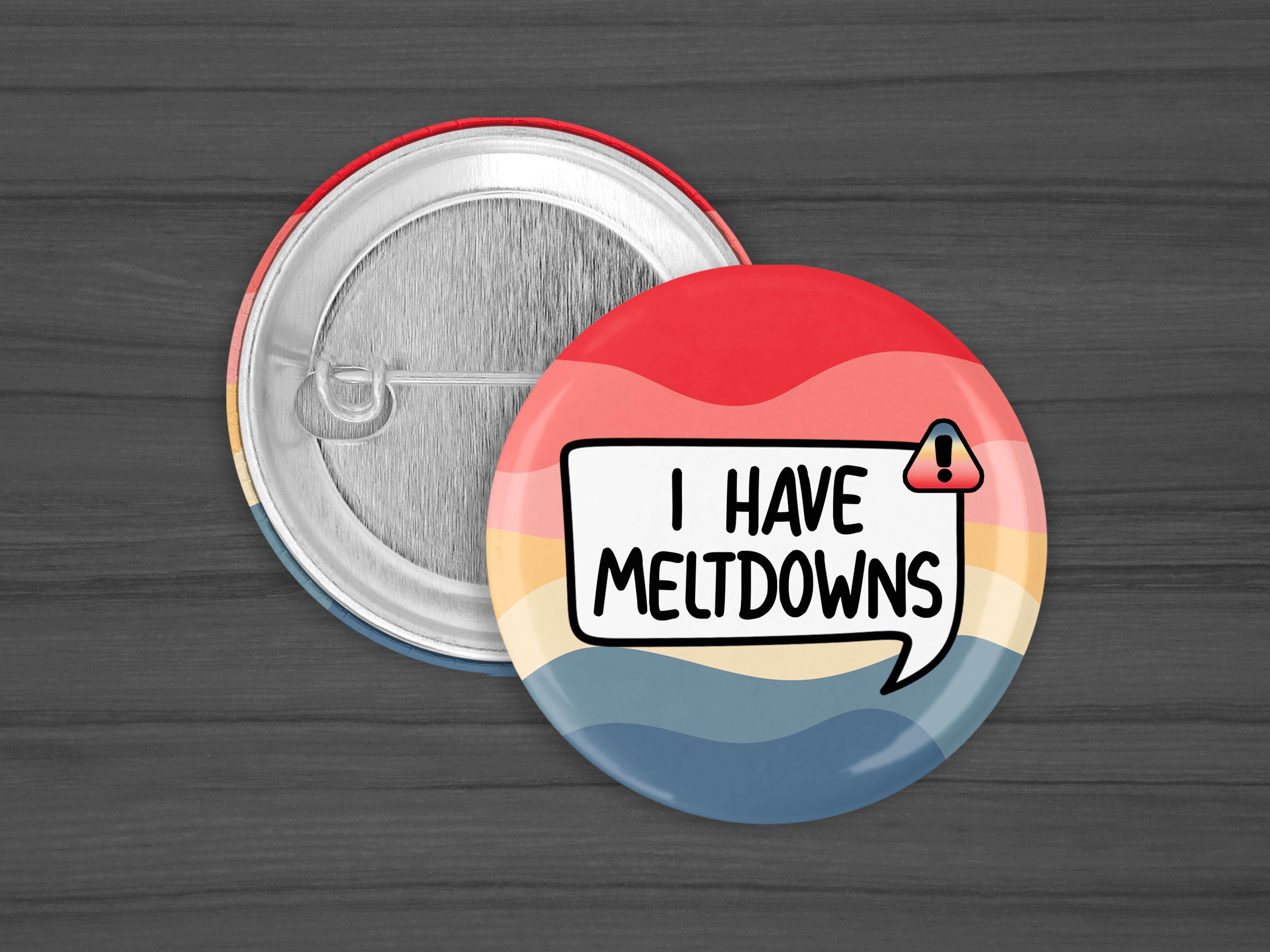 Autism Awareness Pins, Neurodiversity Acceptance, Mental Health Pins, I ...