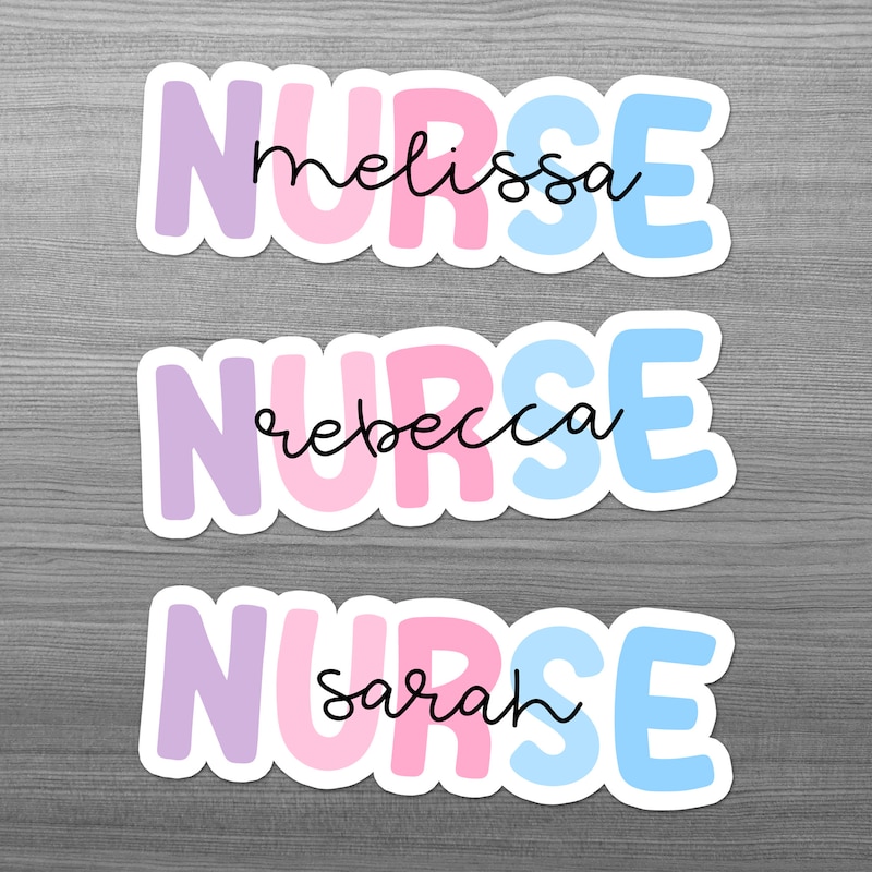 Nursing Sticker - Etsy