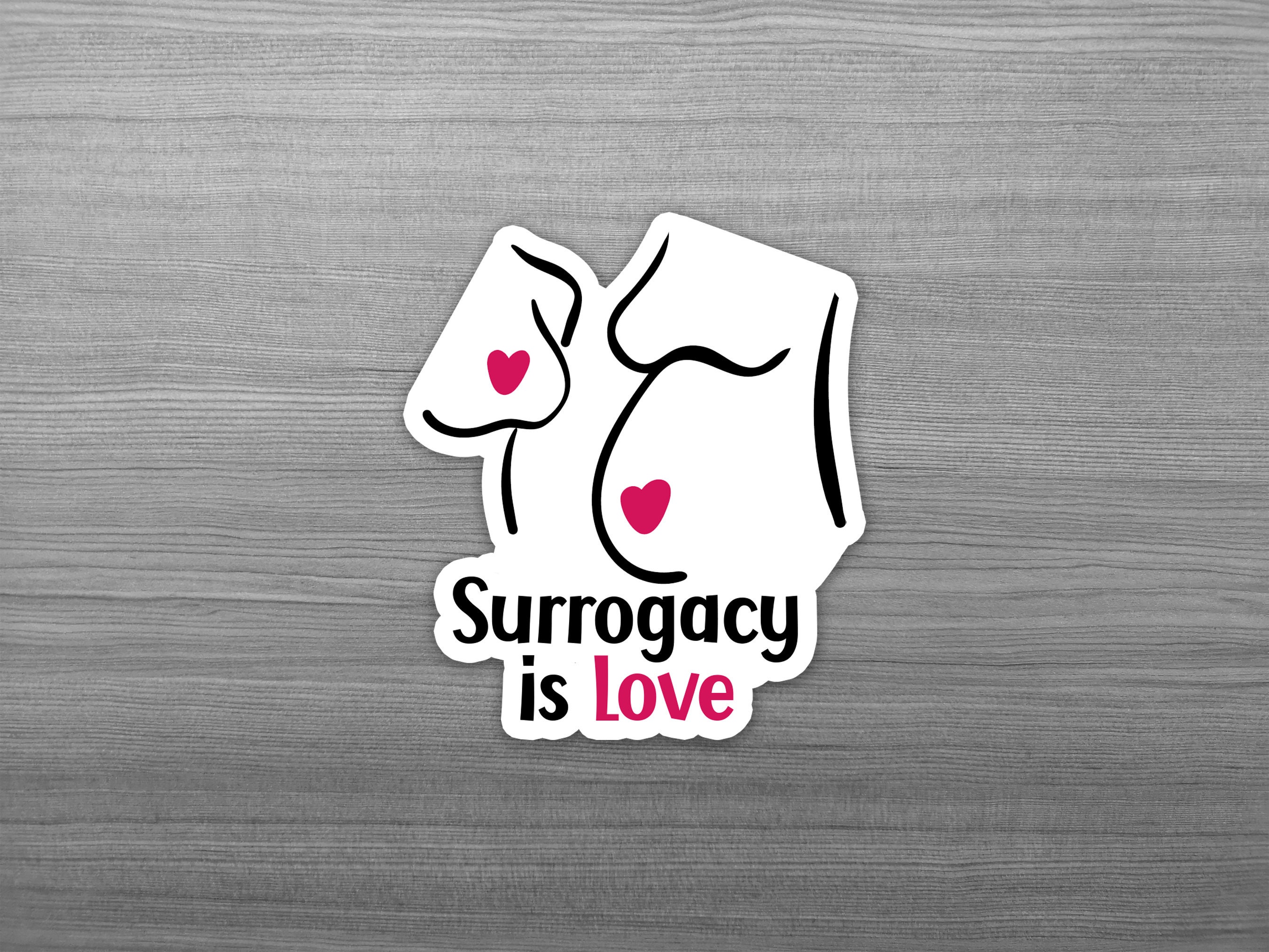Surrogacy Stickers | Surrogate Gift | IVF | Surrogate Mother ...