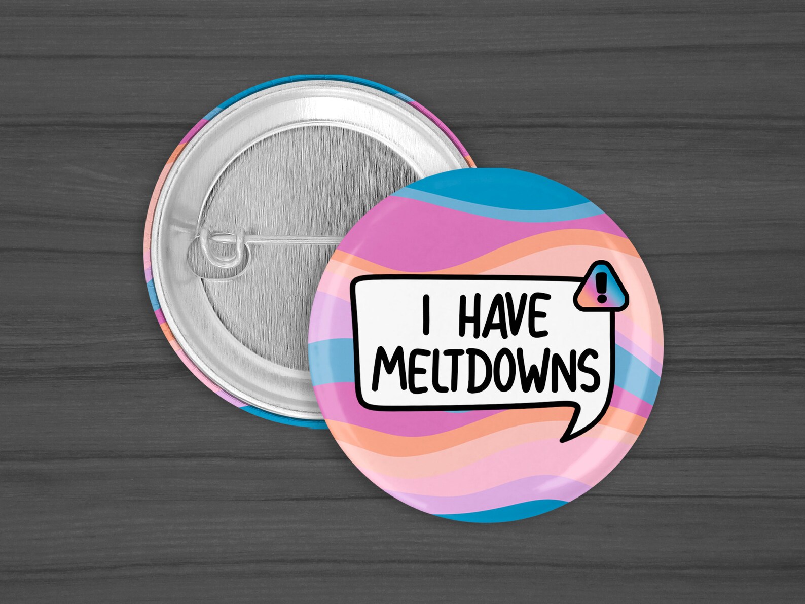 Autism Awareness Pins, Neurodiversity Acceptance, Mental Health Pins, I ...