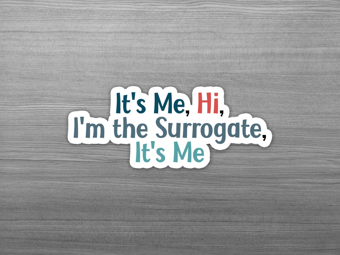 Surrogacy Stickers | Surrogate Gift | IVF | Surrogate Mother ...