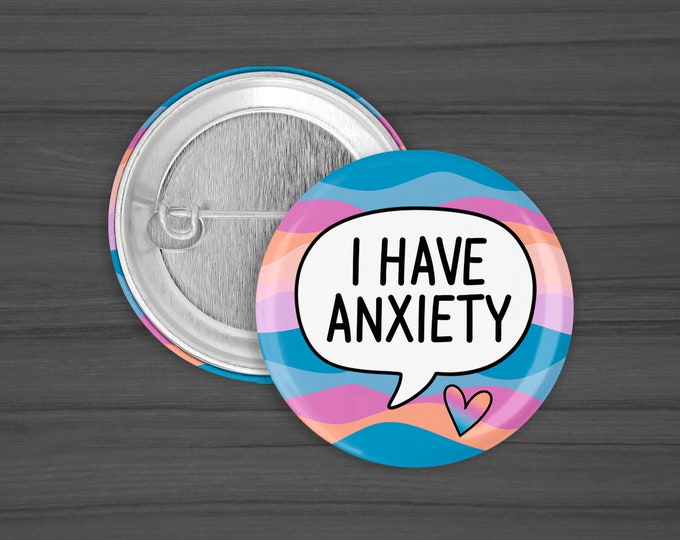 I Don't Feel Like Talking Pin Badge Button Mental Health Introvert ...