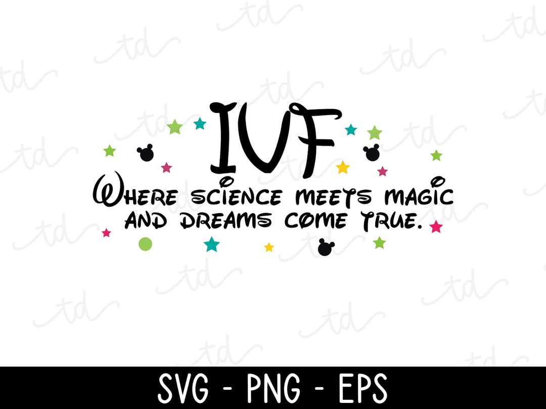 IVF Svg Cuttable File for Cricut | Infertility Gifts | IVF Gift ...