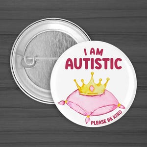 Autism Awareness Pins, Neurodiversity Acceptance, Mental Health Pins, I ...
