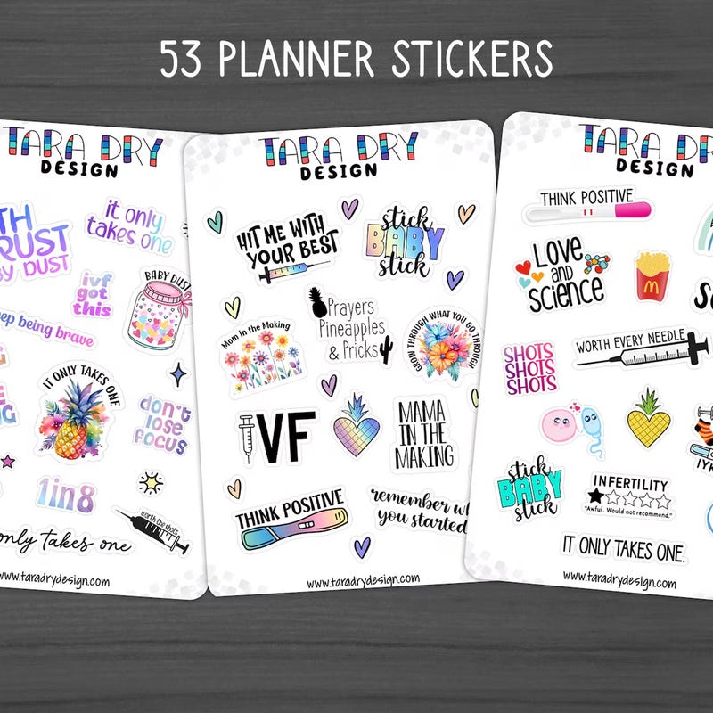 Mama Stickers Planner - Etsy
