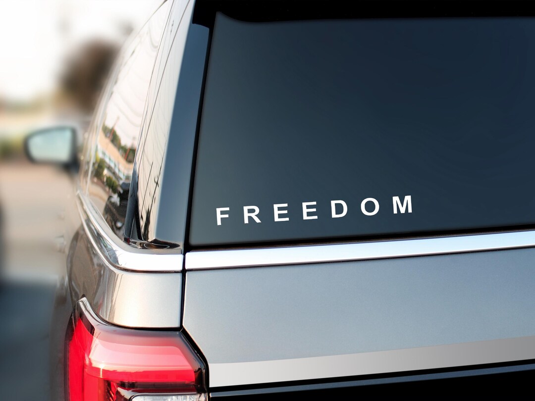 Freedom Decal, Charlie Kirk, America Patriot Stickers, USA, True ...