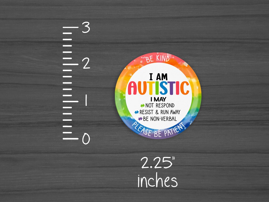Autism Awareness Pin, Neurodiversity Acceptance, Mental Health Pins, I ...