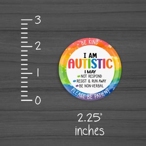 Autism Awareness Pin, Neurodiversity Acceptance, Mental Health Pins, I ...