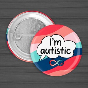 Autism Awareness Pins, Neurodiversity Acceptance, Mental Health Pins, I ...
