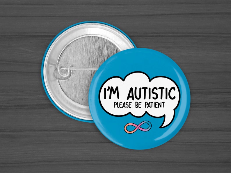 Autism Awareness Pins, Neurodiversity Acceptance, Mental Health Pins, I ...