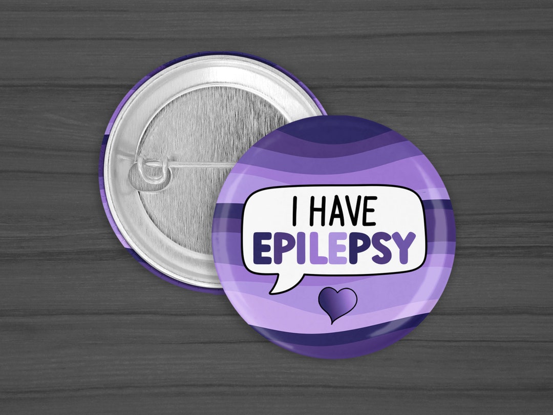 Epilepsy Awareness Pins, Autistic, Down Syndrome, Chronic Illness ...