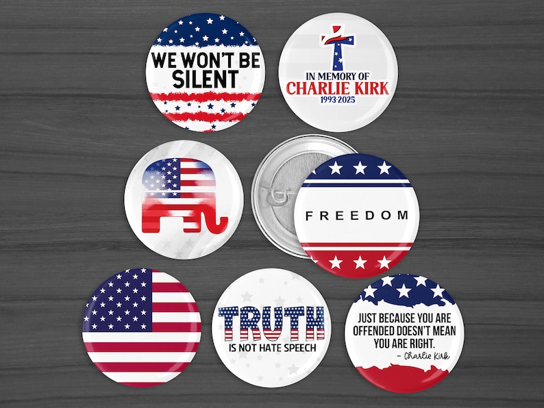 Turning Point Sticker, Charlie Kirk, America Patriot Stickers, USA, True Patriot, Free Shipping ...