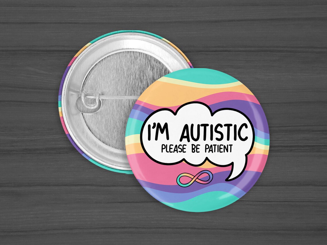 Autism Awareness Pins, Neurodiversity Acceptance, Mental Health Pins, I ...